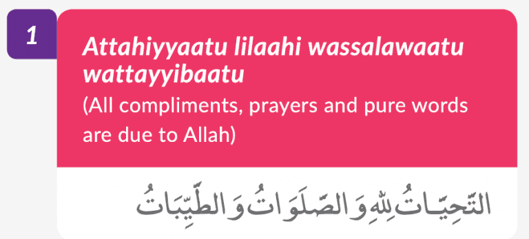 GEMS in TASHAHHUD (which we read in every Prayer) - QURAN & ISLAMIC ...