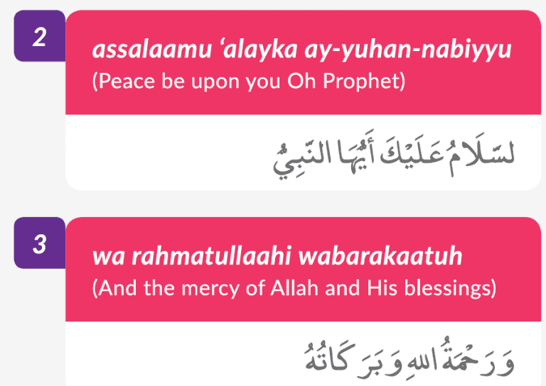 GEMS in TASHAHHUD (which we read in every Prayer) - QURAN & ISLAMIC ...